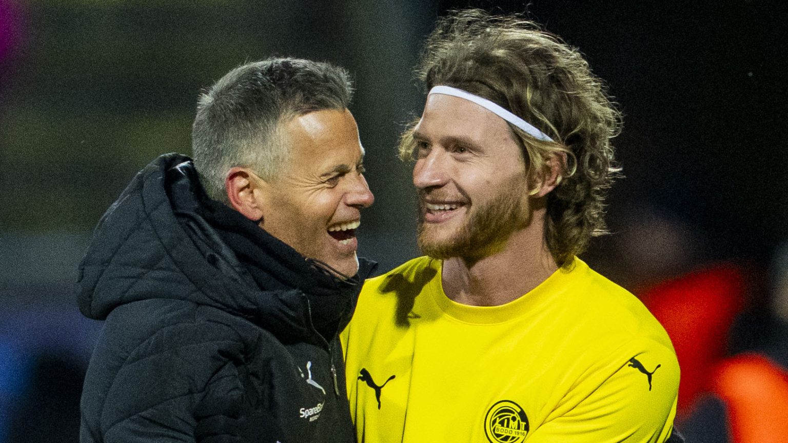 Patrick Berg på vei bort fra Bodø/Glimt